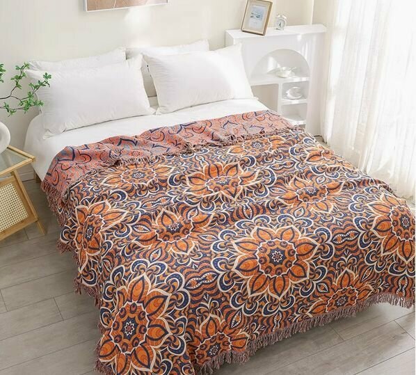Покрывало - плед 200х230 Homely Shop , Муслин, Хлопок