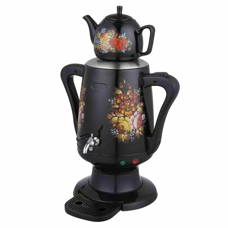 Электрический самовар PP-KC00714-250207A-25, черный