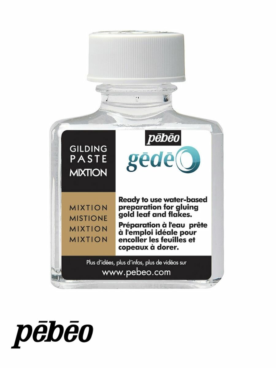PEBEO Gedeo клей водно-акриловый мордан для потали и фольги Mixtion 75 мл, 766544