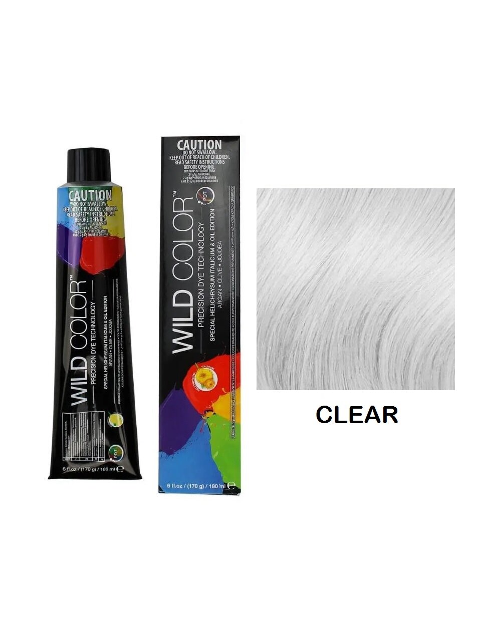 Wild Color Стойкая краска для волос 180 мл - Wild Color C CLEAR Прозрачный