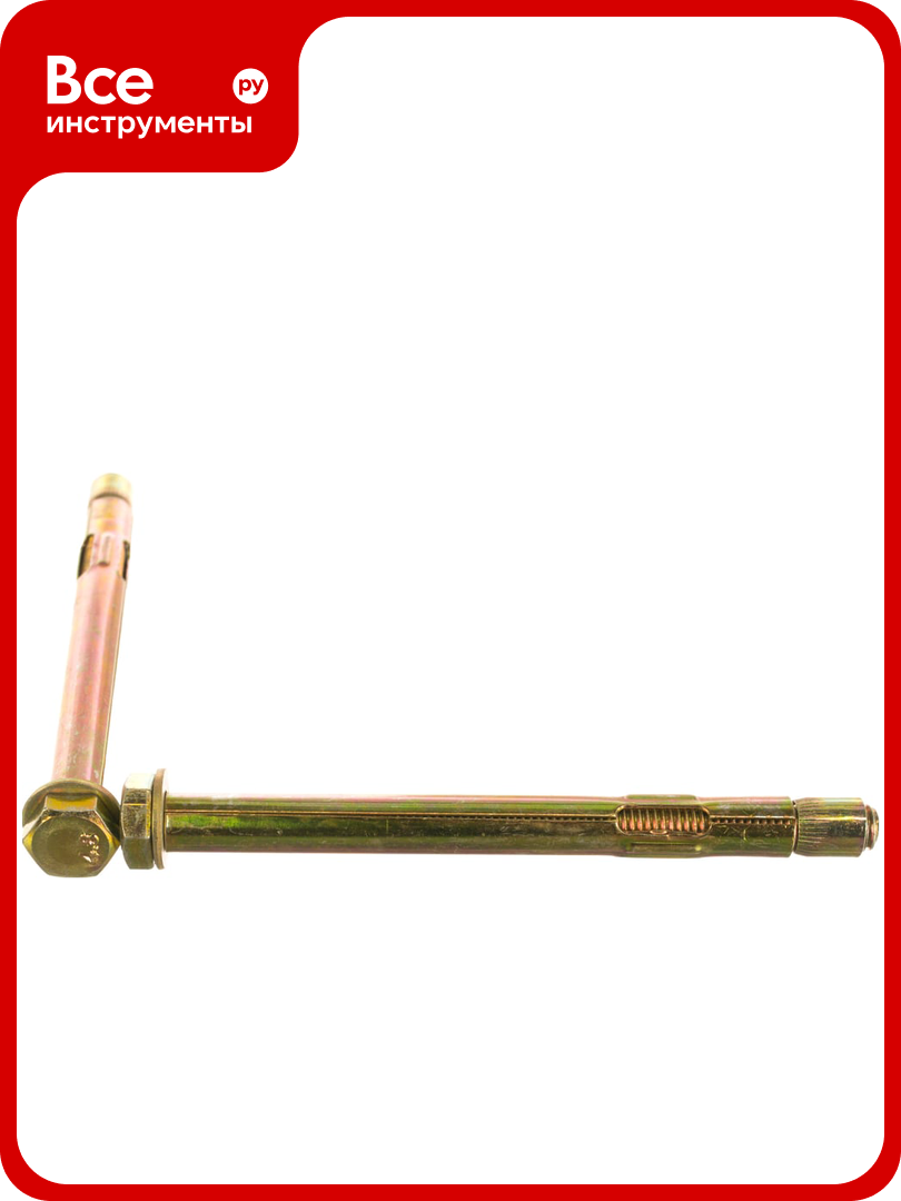 Анкер болт с болтом креп-комп м10 12х140 30шт аб12140