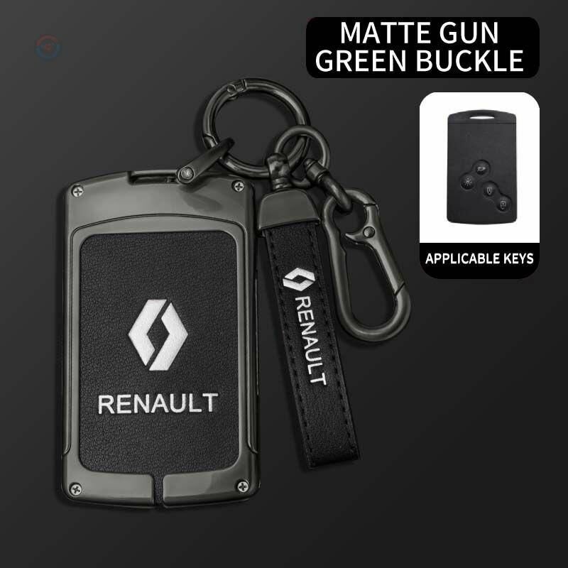 Модный автомобильный брелок из цинкового сплава для Renault Duster Captur Clio Logan Megane Koleos Scenic защита ключей от царапин и влаги
