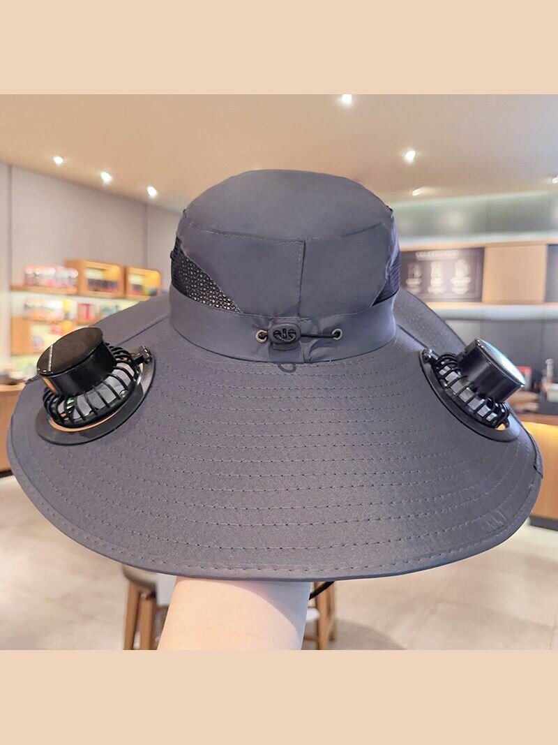 Кепка С Вентилятором/Прочие туристические аксессуары