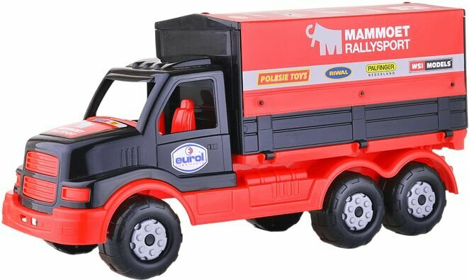 Грузовик с тентом "MAMMOET", автомобиль для детей, игрушечный транспорт, машинка детская, сюжетно-ролевая игрушка для игр в песочнице и дома