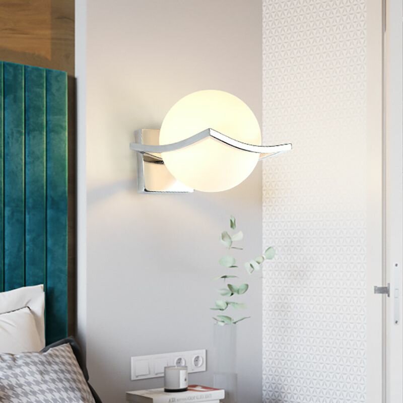 Настенный светильник, Goeco, сферической формы, без лампочки