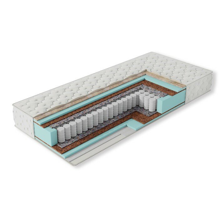 Матрас «Эко 15 Зима-Лето», размер 180×190 см, высота 20 см, жаккард