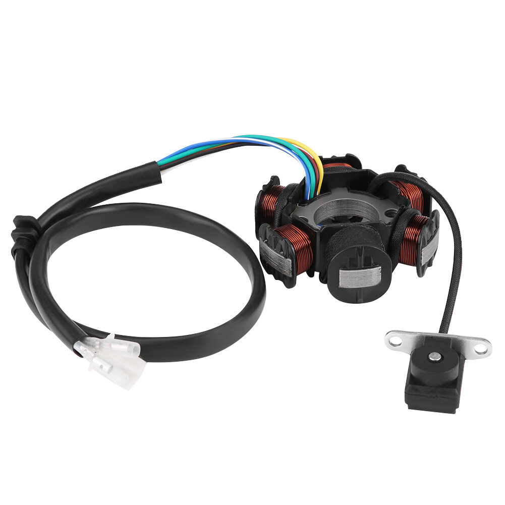 Катушек зажигания, статор, магнето для замены двигателя GY6 50 110 150 куб. см, скутера, мопеда, квадроцикла, картинга