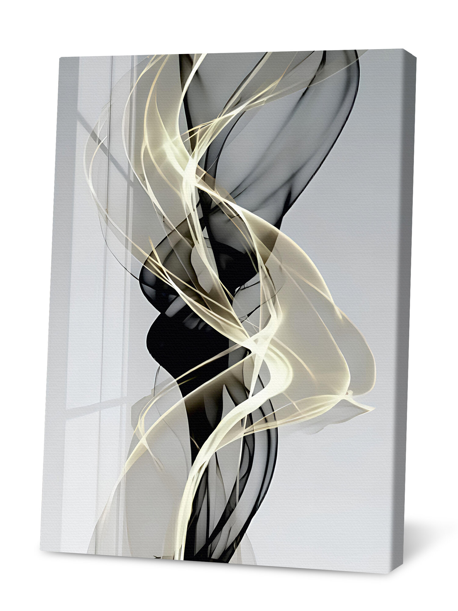 Картина на холсте Абстракция линии , 30х40см , холст на подрамнике , DeFine