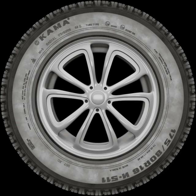Шина Kama(Нижнекамск) И-511 шип 175/80 R16 88Q зимняя автомобильная шипованная