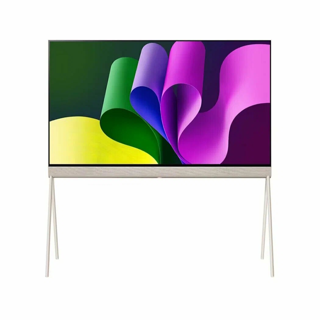 Телевизор LG 48LX1T6LA. ARUG Pose 48" OLED, 4K Ultra HD 3840 x 2160, 120 Гц, Smart TV бежевый