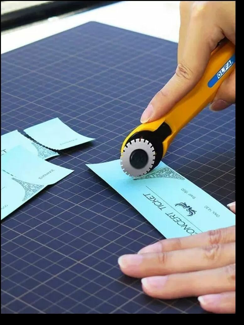 OLFA PRC-3 Дисковый нож для создания перфорированных линий 28 мм