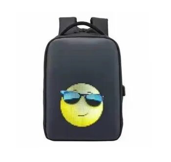 Рюкзак с LED-дисплеем PIXEL PLUS - BLACK MOON (черный) обновленная модель -sz