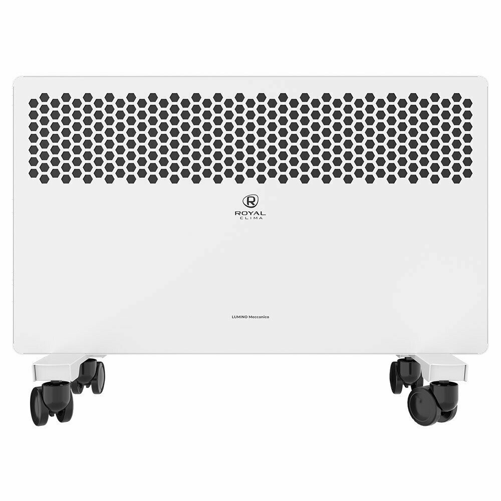 Конвектор электрический Royal Clima Lumino Meccanico механический термостат 1500 Вт REC-LUW1500M