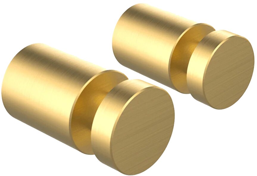 Крючок IDDIS Petite PET2G01i41 металлический, золотой, вешалка для полотенец в ванную