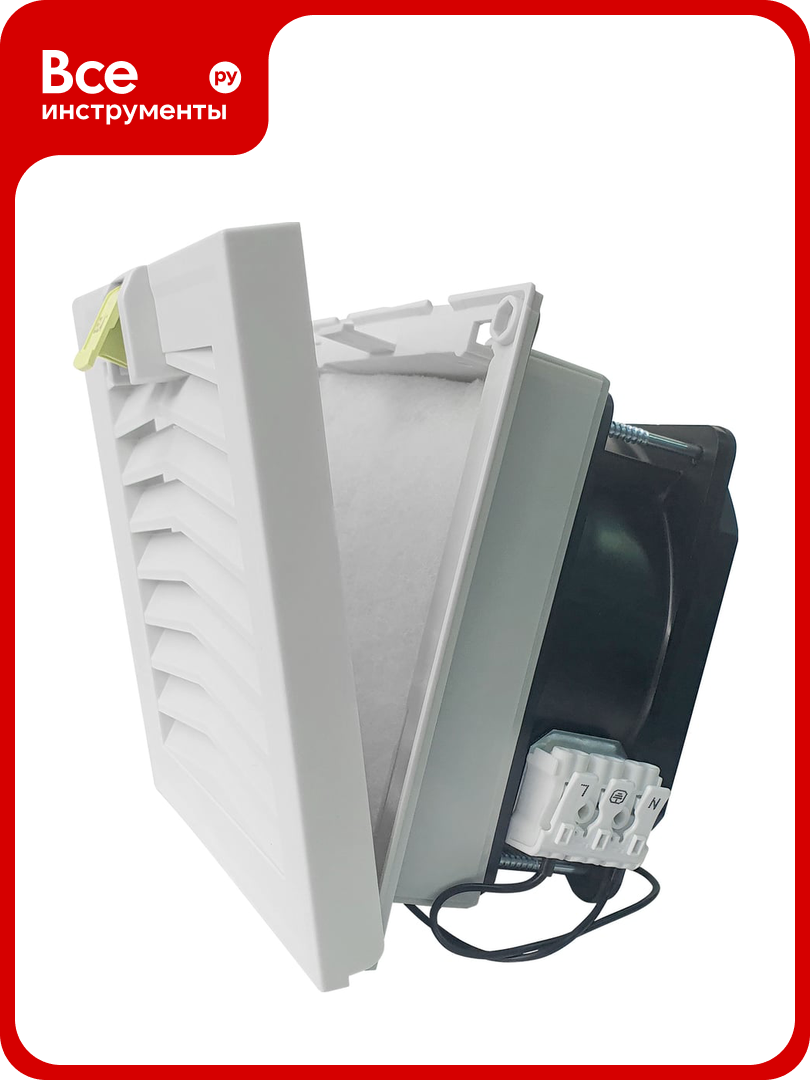 Вентилятор с фильтром ELAT IP54м 316 м3 Hz AC230В FFL204 204x204