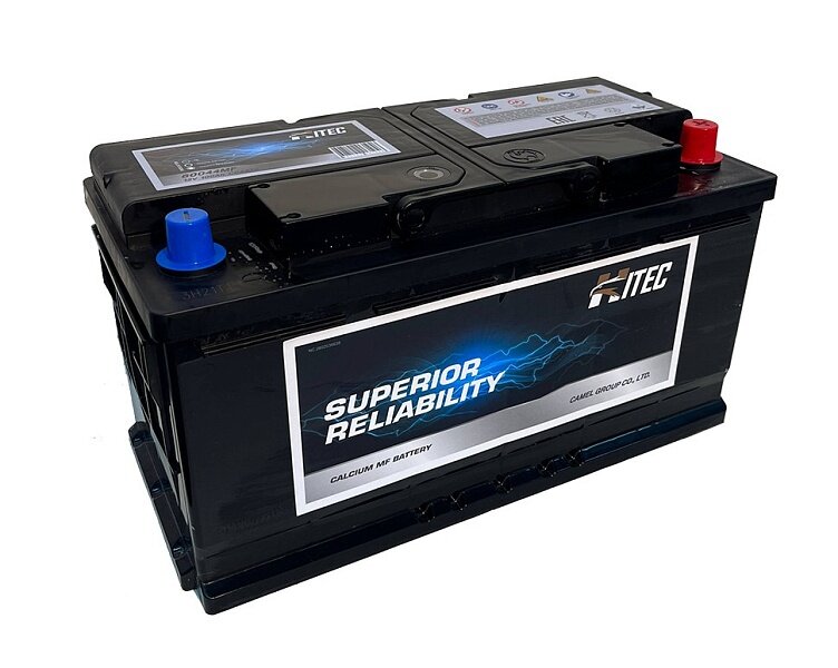 Аккумулятор автомобильный HITEC 60044MF 100Ah 870A оп 353x175x190