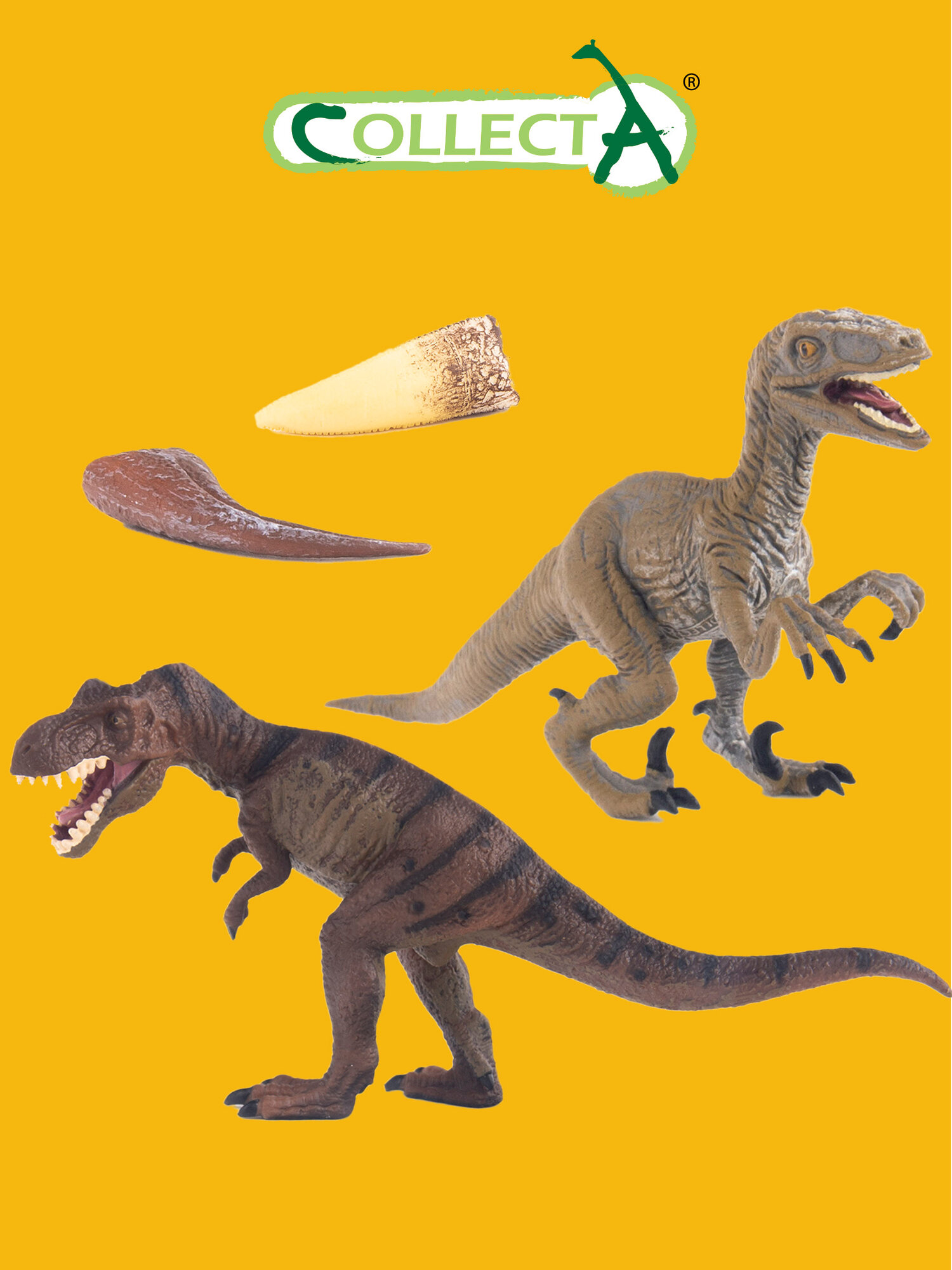 Набор фигурок Collecta "Динозавры (с когтями)", коллекционные, 89126