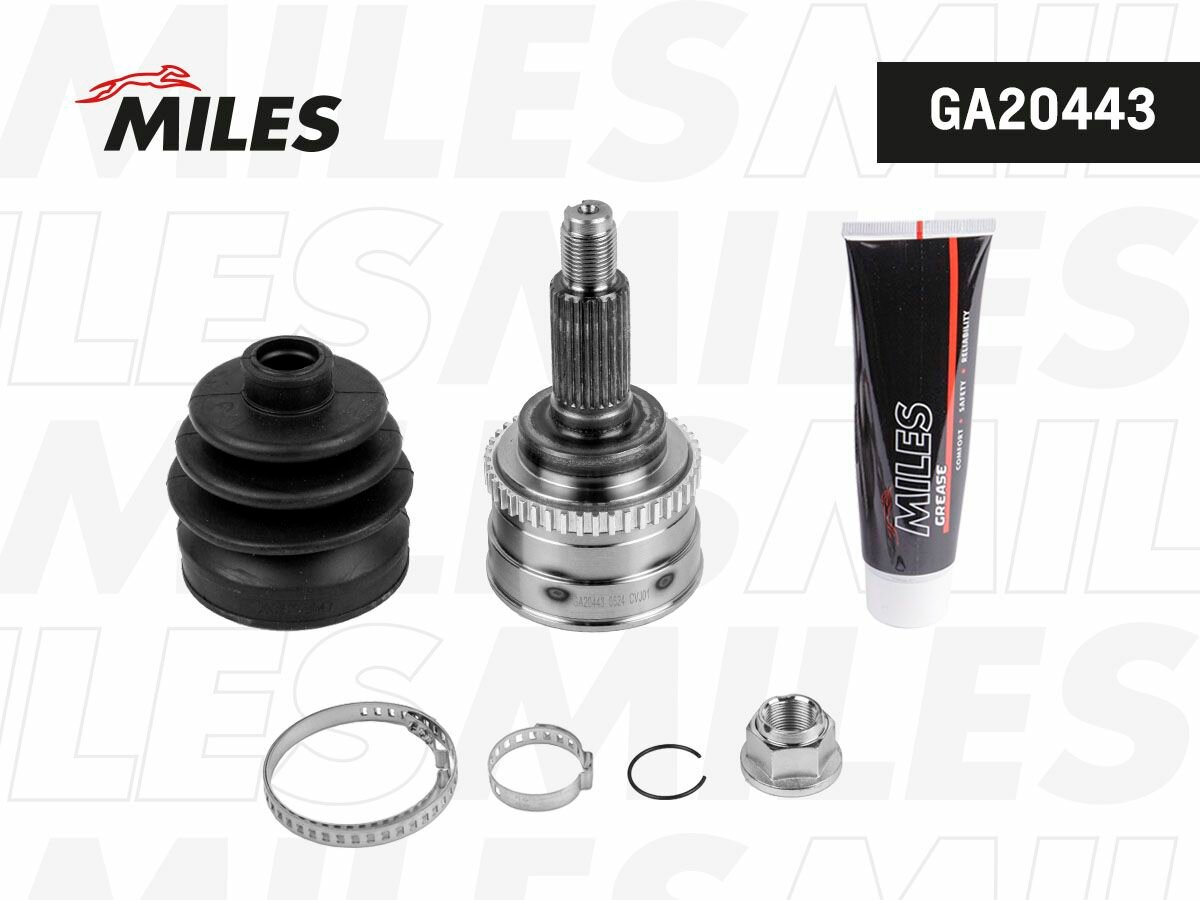 MILES ШРУС наружный SUZUKI SWIFT 1.3-1.5 05- (с ABS) (GSP 857095) GA20443