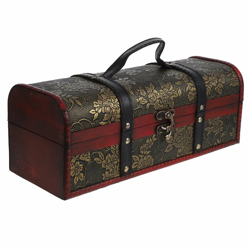 Деревянная Коробка Для Вина Многофункциональная 33.50X13.50X13.00Cm