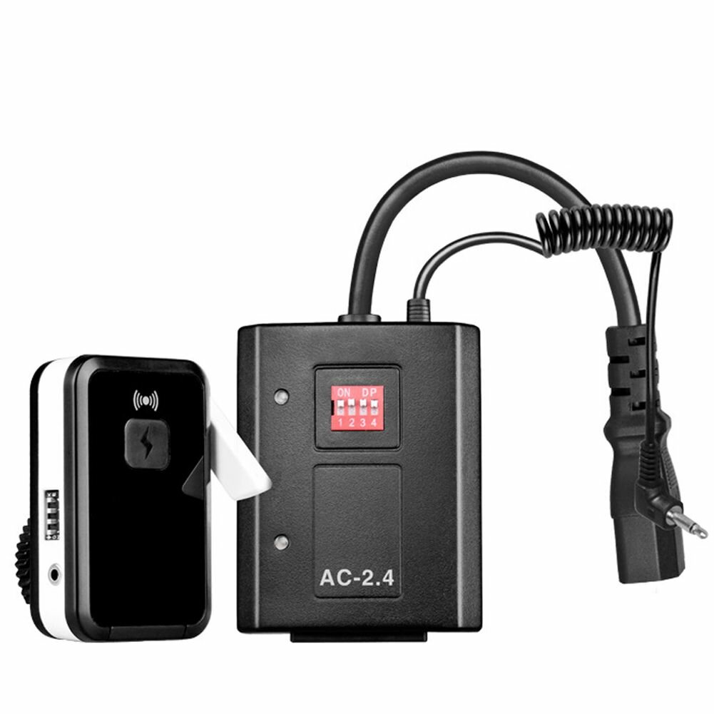 Беспроводной триггер NiceFoto AC-2.4B, синхронизация с вспышкой 1/320С, дистанция 100м, совместим с Canon, Nikon, Sony, Pentax