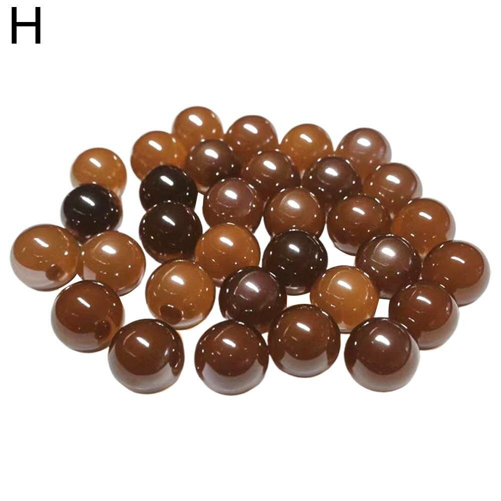 Стеклянные шарики Марблс для декора и игр, 16мм, 50 шт