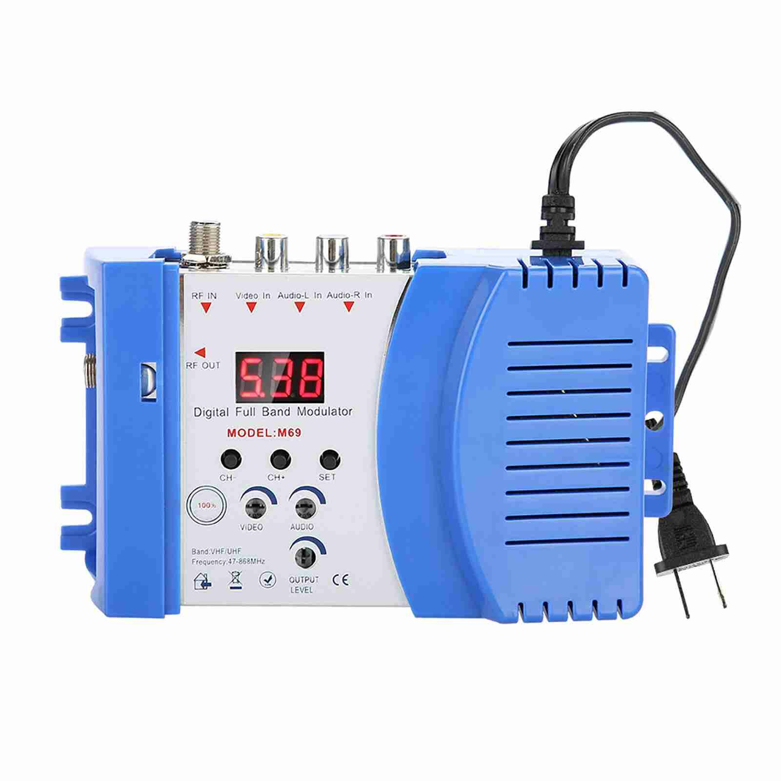 RF Modulator AVRF AVTV Converter VHF UHF