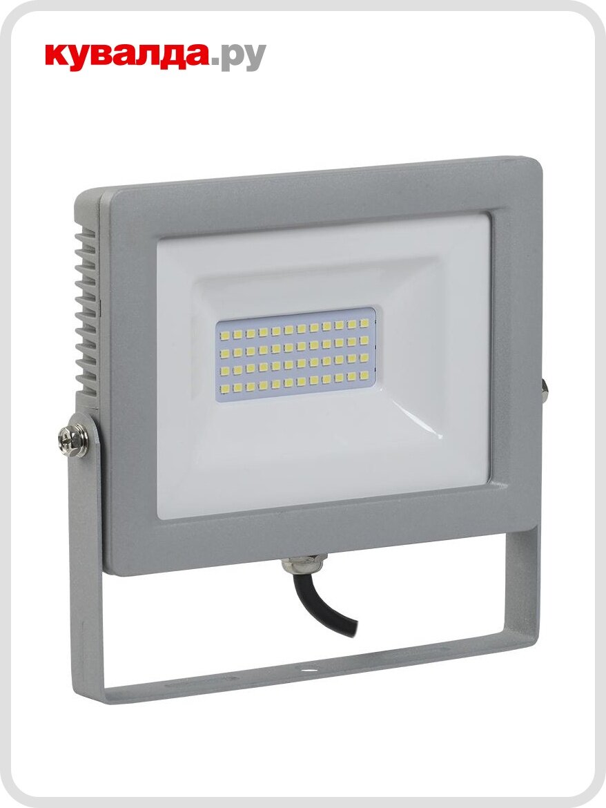 Прожектор IEK СДО 07-50 IP65 6500K серый