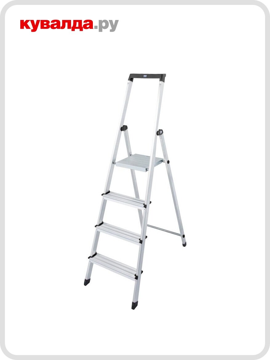 Стремянка алюминиевая KRAUSE MONTO SOLIDY 4 ступени