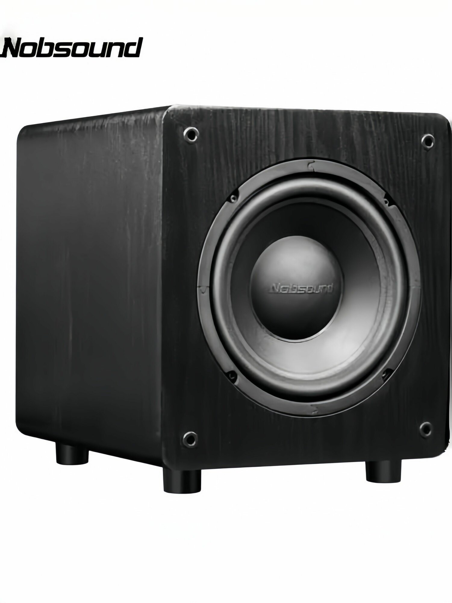 Активный сабвуфер для домашнего кинотеатра Nobsound SW-80 black мощностью 140 Вт