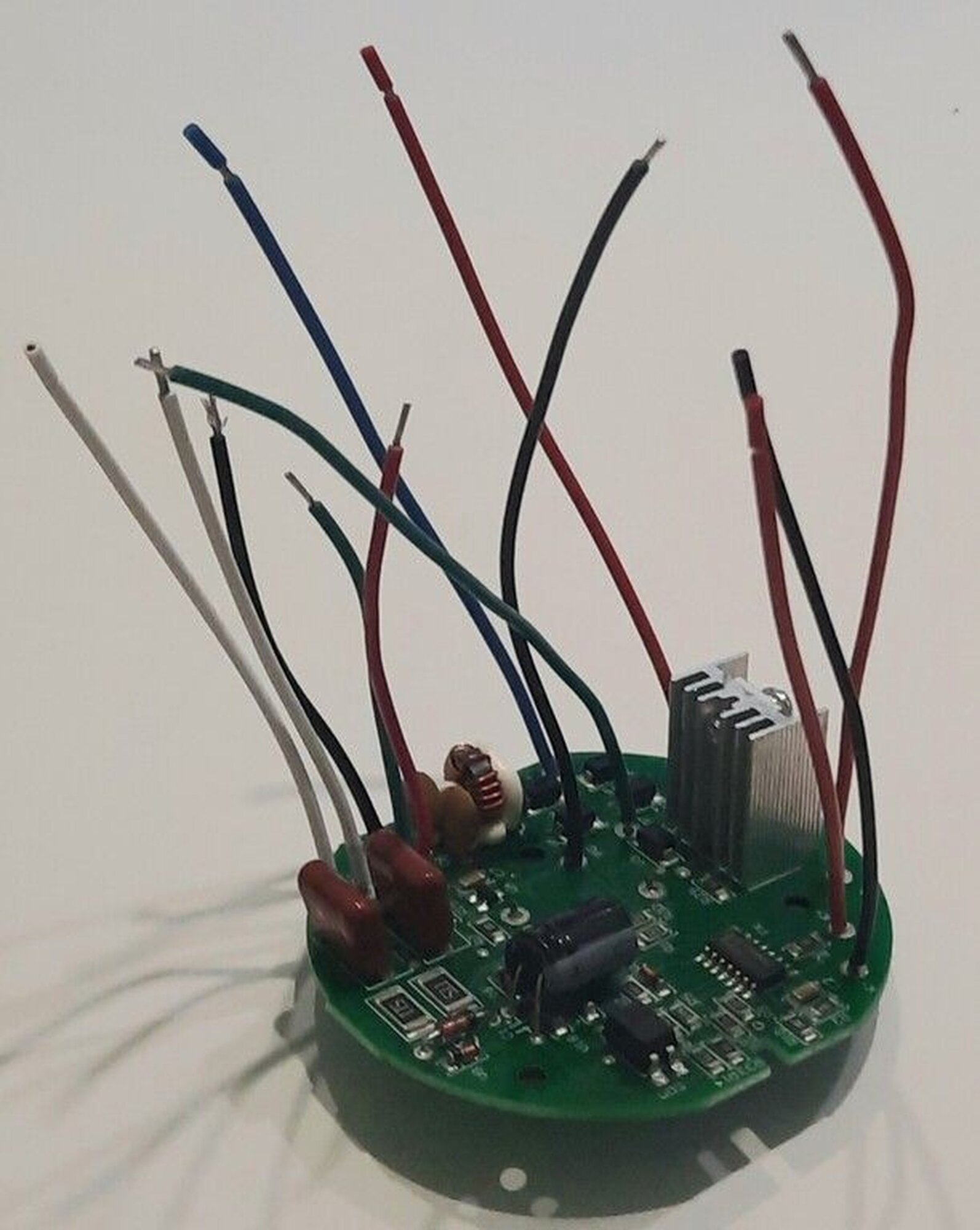 Блок электронный в сборе для строительного фена Интерск. ол ФЭ-2000Э