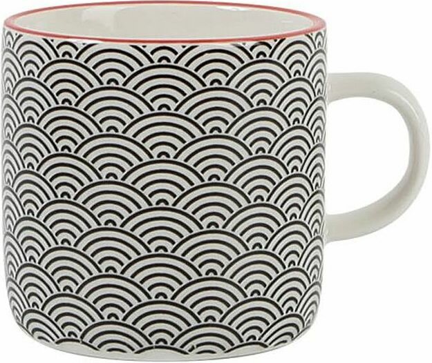 Кружка фарфоровая "Mix&Match" 250мл черная