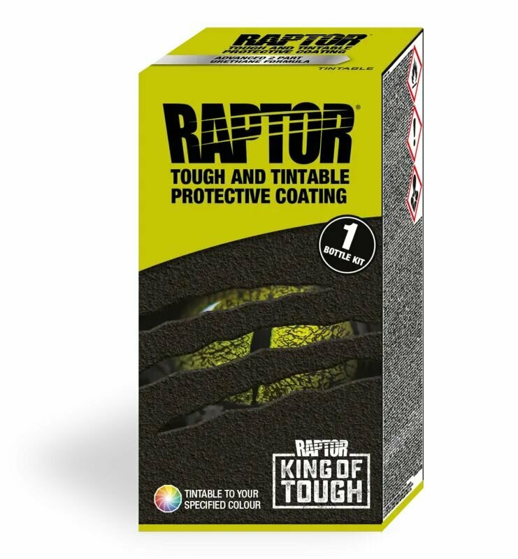 U-POL RAPTOR 2K Защитное покрытие повышенной прочности (750мл+Отвердитель 0,25л) (коллер)