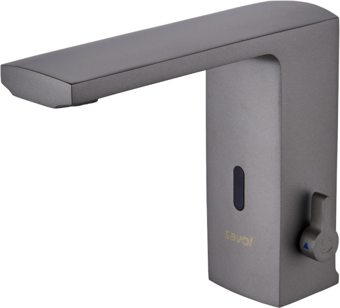 Смеситель для раковины Savol S-GY8896Q графит