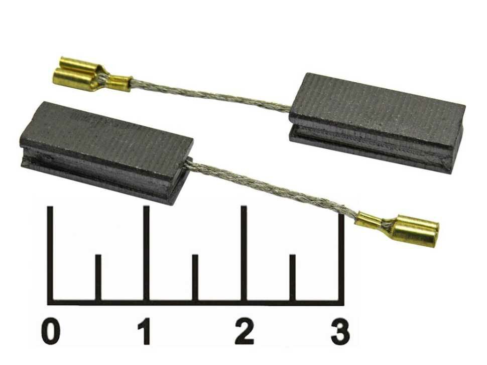 Щетка угольная 5*8*19 Bosch №542 (2 штуки)