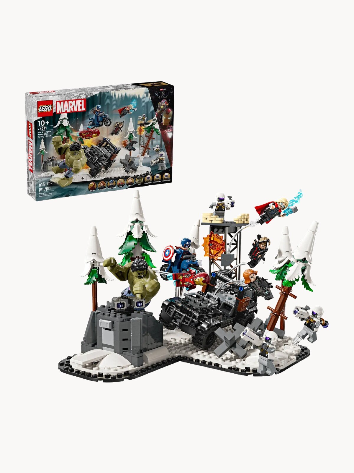 Конструктор LEGO Super Heroes 76291 Мстители в сборе: Эра Альтрона, 613 дет.