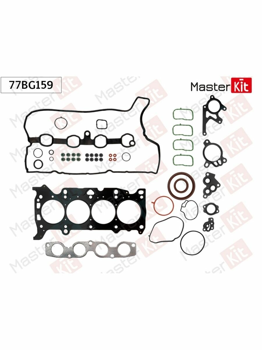 Комплект прокладок ДВС MasterKit 77BG159 для MAZDA 6, CX-5 I / Мазда 6, ЦХ5