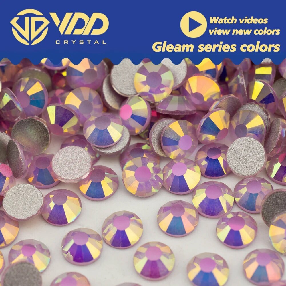 Кристаллы VDD SS6-SS30 для декора SS30 - 288Pcs, 486 Gleam-Pink