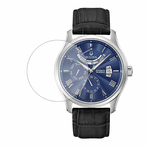 Скрин Мобайл защитный экран для часов Bulova 96C142 из гидрогелевая плёнка прозрачная
