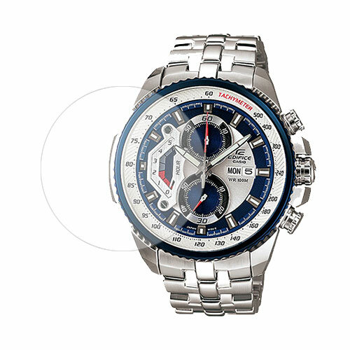 Скрин Мобайл защитный экран для часов Casio EF-558D-2AV из гидрогелевая плёнка прозрачная
