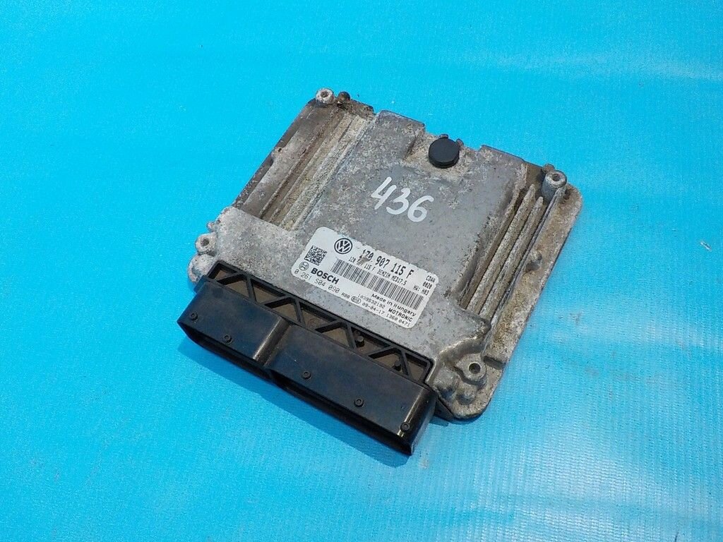 Блок управления двигателем SKODA Octavia A5 (1Z) 2004-2013 1Z0907115F - Б/У