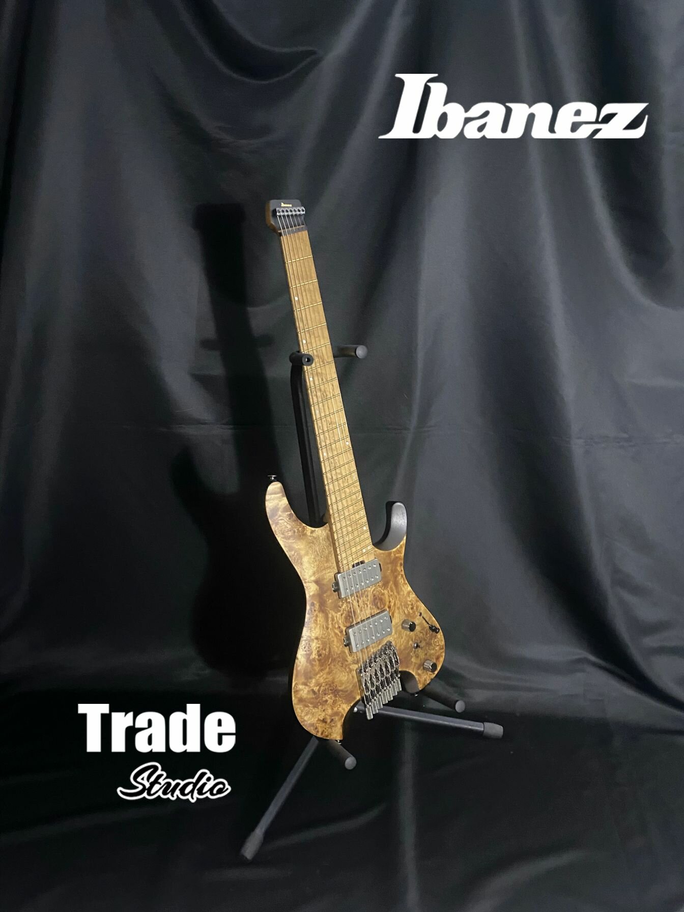 Ibanez Q-серия 6/7-струнные безголовые гитары FanFret
