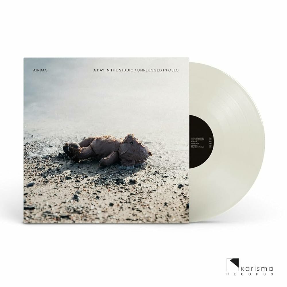 Airbag - A Day In The Studio / Unplugged In Oslo - Clear LP + DVD - 2022 - новая виниловая пластинка