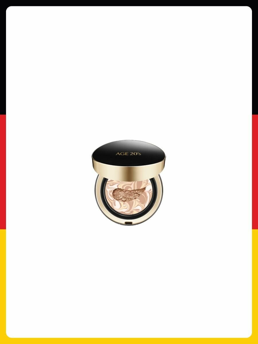 Тональный крем AGE 20'S Signature Cover Pact Intense Cover plus Refill Тон 13 Бежевый