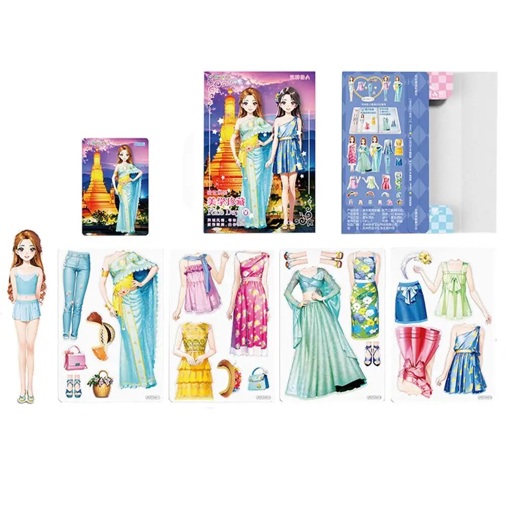 Магнитные наборы для одежды кукол Type C