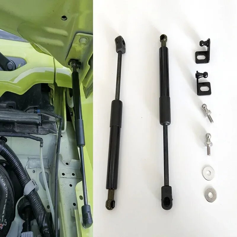 Для Suzuki Jimny Sierra JB64 JB74 2018 2019 2020 2021, газовые амортизаторы, передняя поддержка подъема капота, инструмент для удержания гидравлического демпфера