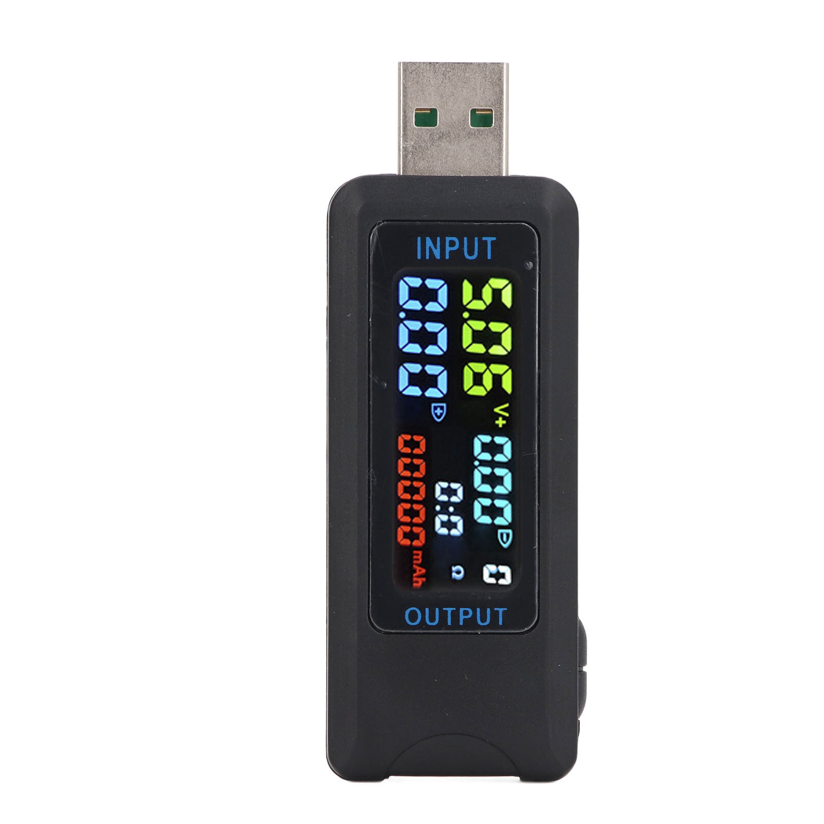 Многофункциональный USB-тестер с ЖК-дисплеем IPS, цифровым измерителем напряжения, тока, мощности, емкости для электронного обнаружения 5‑36 В