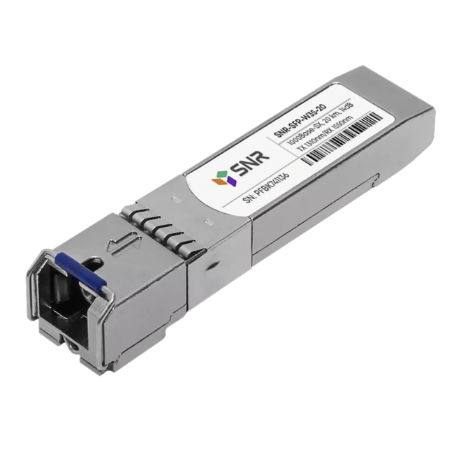 SNR-SFP-W35-20-LC SNR Модуль SFP WDM, дальность до 20км (14dB), 1310нм LC