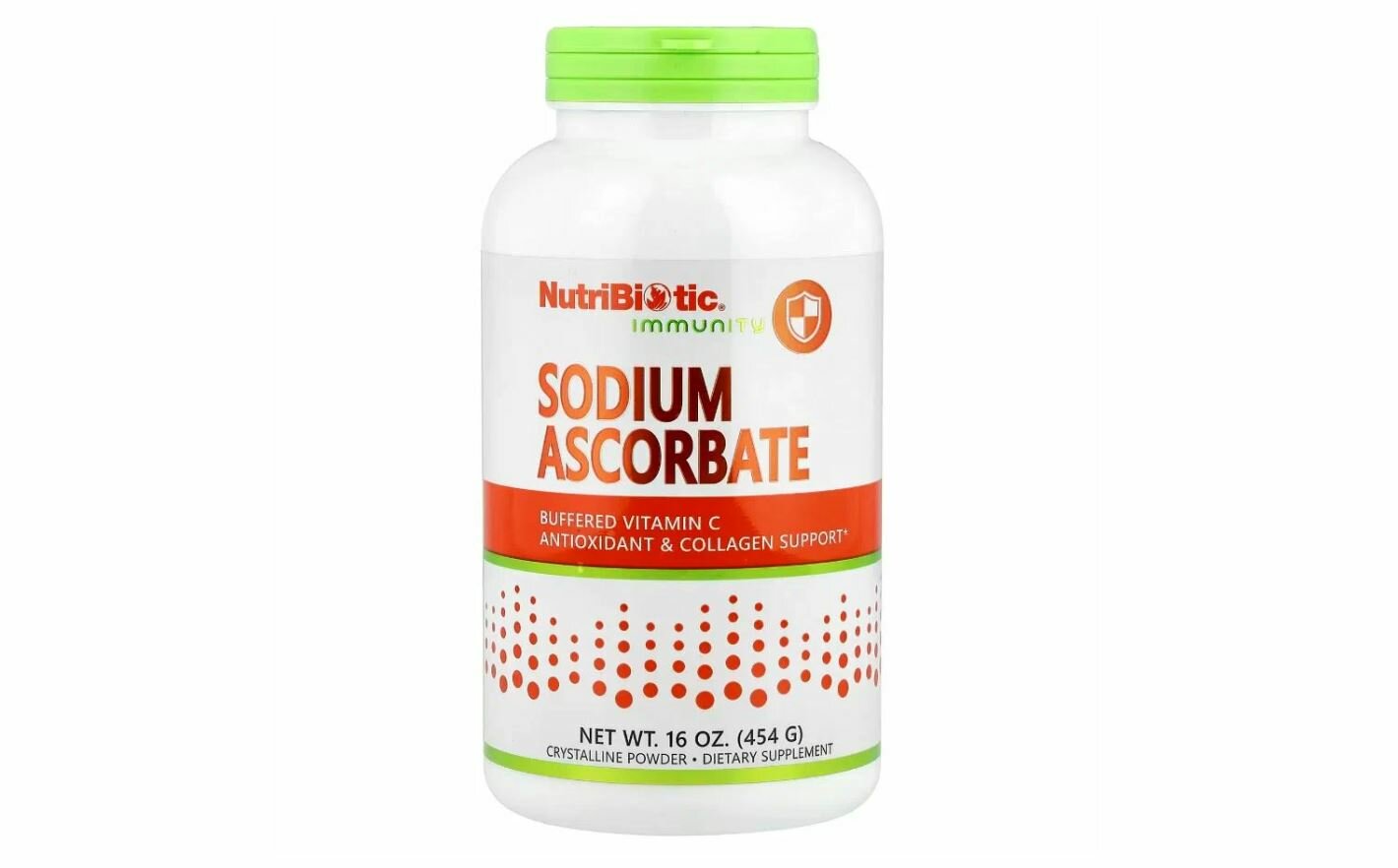 Sodium Ascorbate (аскорбат натрия кристаллический порошок) 454 г (NutriBiotic)