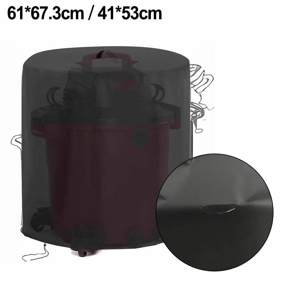 Пылезащитный солнцезащитный чехол для пылесоса 420D черный