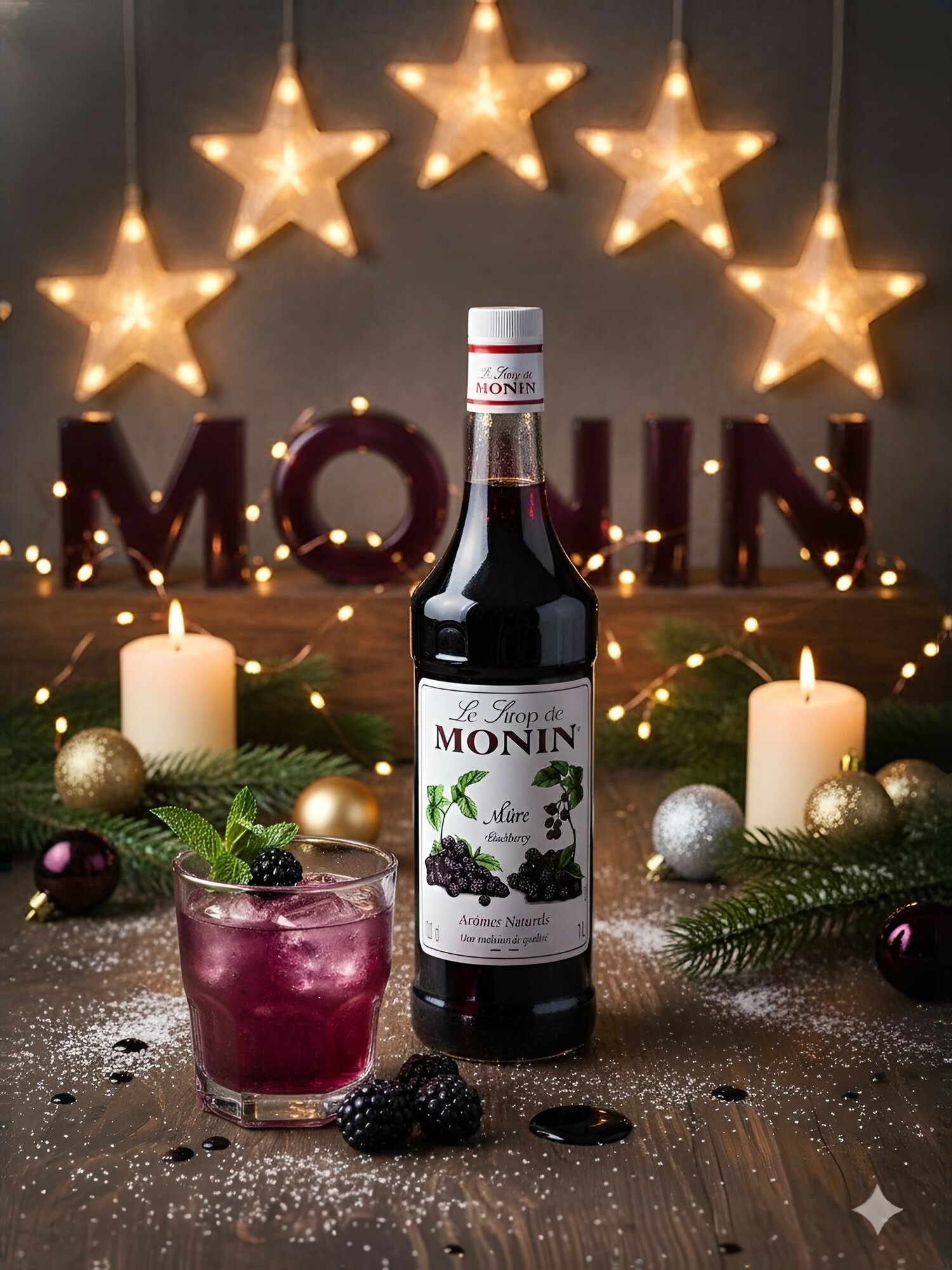 Сироп Monin Ежевика, 1 л